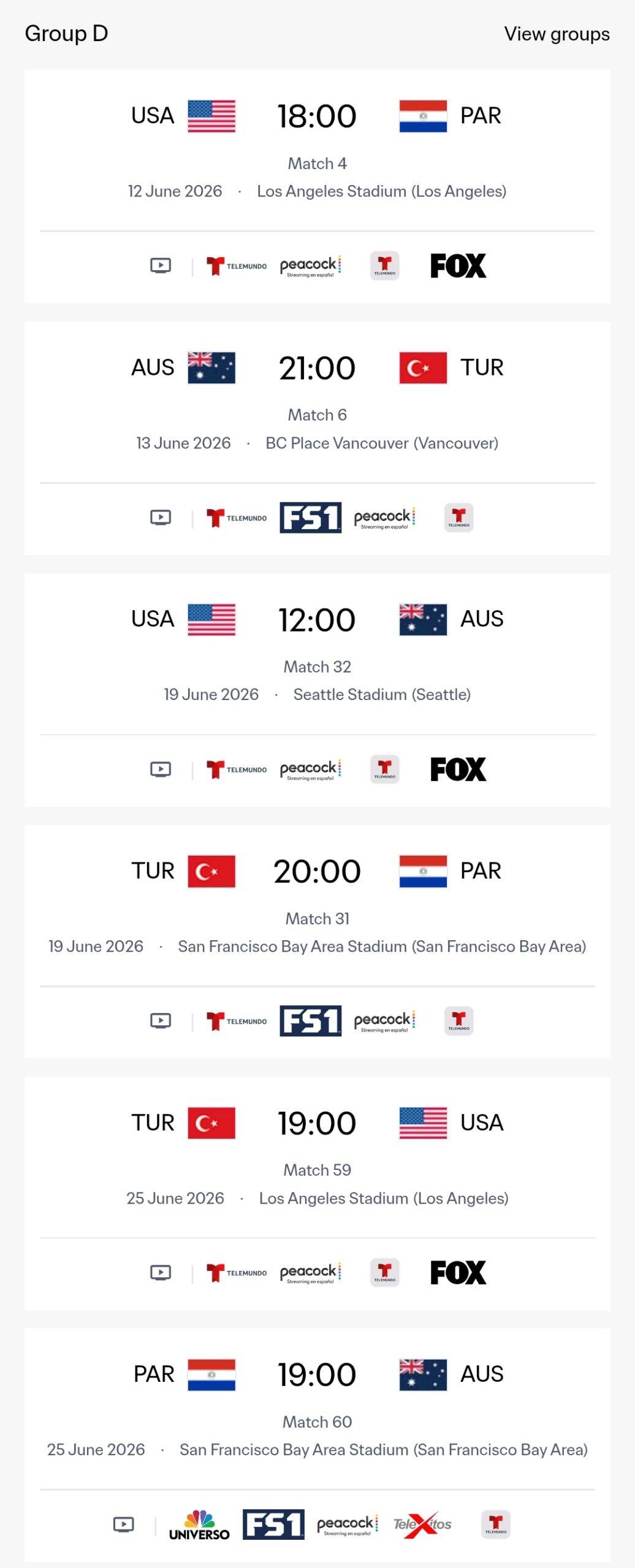 Ballsy’s Saturday Night World Cup Group Previews and Open Thread ...